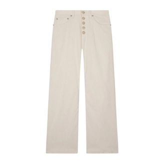 Dondup Femme, Pantalons, Beige, Taille: W27 Jacklyn Pantalons