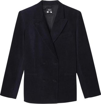 A.P.C. A.p.c., Femme, Vestes, Bleu, Taille: 36 FR Robe Lucy - Mode Élégante et Stylish