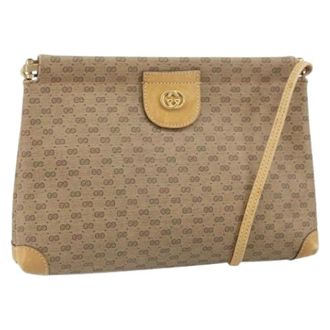 Gucci Sac bandouli&egrave;re Pre-owned - Femme - Pre-owned - Beige - Taille: ONE Size