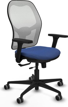 Piqueras y Crespo Jorquera B&uuml;rostuhl mit 3D-Armlehnen, h&ouml;henverstellbare Lendenwirbelst&uuml;tze, ausgestattet mit Syncro/Traslack und eingespritztem Schaum. Mit Rollen von 