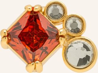 LULU Copenhagen Lulu Copenhagen Ohrstecker Gala Red Bling Right gold