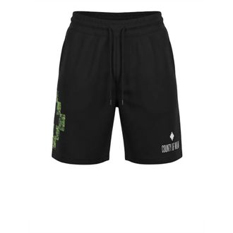 Marcelo Burlon Herren, Shorts, Gr&uuml;n, LGr&ouml;&szlig;e