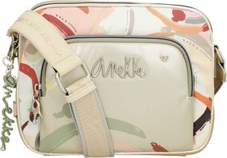 Anekke Mittelgro&szlig;e Umh&auml;ngetasche mit Taschen vielseitiges Design | Rei&szlig;verschluss und verstellbarer Griff Ma&szlig;e: 26 x 20 x 6 cm Zubeh&ouml;r f&uuml;r Damen im Alltag, M