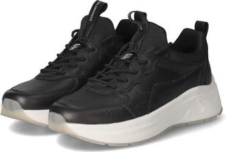 Salamander Baskets &agrave; enfiler pour femme - En cuir et textile - Noir, Noir, 39 EU