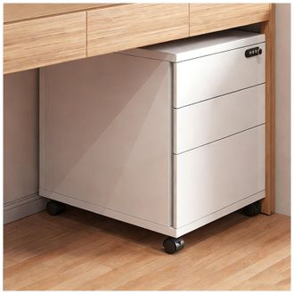 Generic B&uuml;ro-Aufbewahrungsschrank mit Schloss, Aktenschrank unter dem Schreibtisch, Aktenschr&auml;nke for die Organisation im Heimb&uuml;ro, Aktenschrank mit Rollen, f