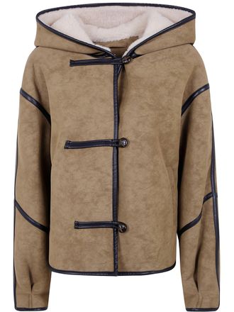 Stand Studio Faux Leather Jacket Fia