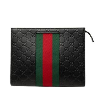 Gucci Pre-owned Clutch Bag - - Pre-owned - Damen - Schwarzk - ONE SIZE