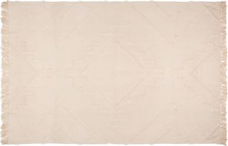 Atmosphera Elfenbein Inka Tufted Teppich 120 x 170