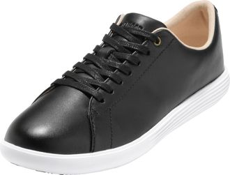 Cole Haan Damen Grand Crosscourt Sneaker, Schwarz (Black Leather/White Black Leather/White), 40 EU