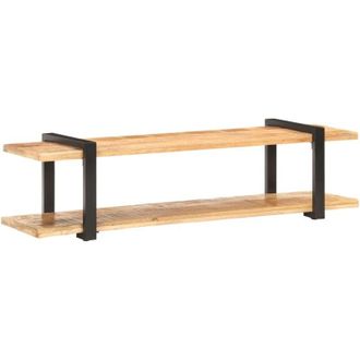 vidaXL Vidaxl - TV-Schrank 160x40x40 cm Raues Mango-Massivholz
