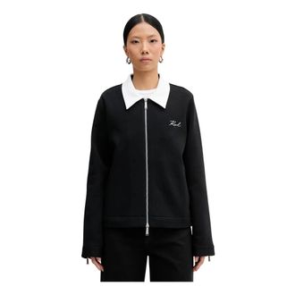 Karl Lagerfeld Sweatshirt - - Sweatshirts & Hoodies - Damen - Schwarzk - S
