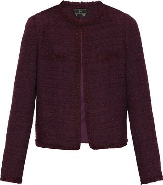 Faina Jacke Frauen Burgund