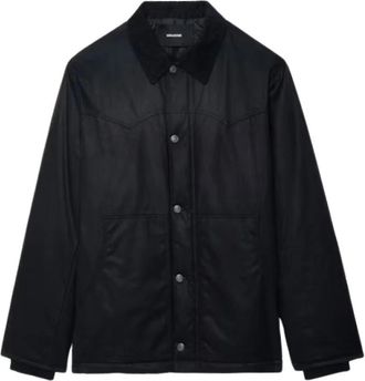 Zadig&Voltaire Veste Boye - Homme - Vestes - Noir - Taille: M