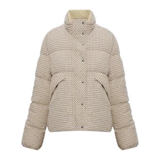 Moncler Cloante Kurze Daunenjacke - - Jackets - Damen - Beige - XL