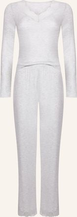 Hunkem&ouml;ller Hunkem&ouml;ller Schlafanzug Nana grau