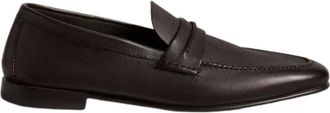 Ermenegildo Zegna Homme, Chaussures, Brun, Taille: 43 EU Mocassin Loafer