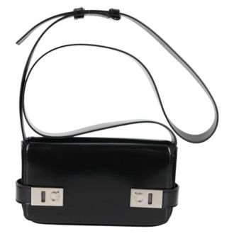 Ferragamo Pre-owned Leder Schultertasche - - Pre-owned - Damen - Schwarzk - ONE SIZE