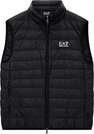 Emporio Armani Emporio Armani Ea7, Homme, Vestes, Noir, Taille: XL ASV Core Identity Packable Gilet