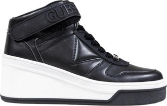 Guess Femme, Chaussures, Noir, Taille: 37 EU Rubeka Flfruk Ele12 Baskets