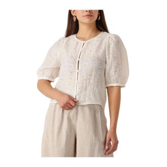 Moss Copenhagen Damen, Blusen & Hemden, Wei&szlig;, XLGr&ouml;&szlig;e