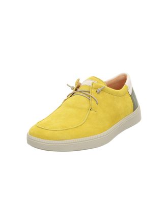 Think Herren TURNA chromfrei gegerbte nachhaltige Halbschuhe, Sunflower/Kombi 6000