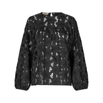 Baum Und Pferdgarten Schwarze Bluse- Eleganter Stil - - Blouses & Shirts - Damen - Schwarzk - XS