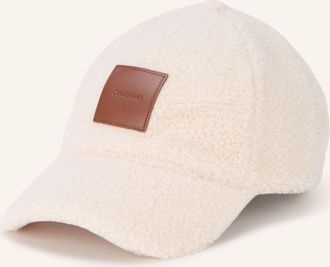 Calvin Klein Teddyfell-Cap weiss