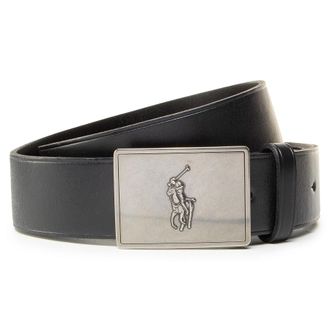 Polo Ralph Lauren Herreng&uuml;rtel Polo Ralph Lauren 36mm Pp Plaque Belt 405691693001 Schwarz
