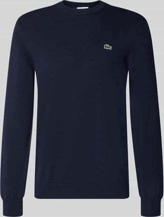 Lacoste Regular Fit Pullover aus Baumwoll-Mix
