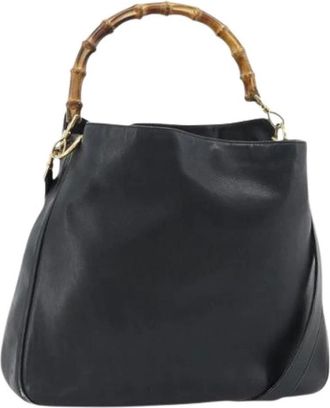 Gucci Sac bandouli&egrave;re vintage Pre-owned - Femme - Pre-owned - Noir - Taille: ONE Size