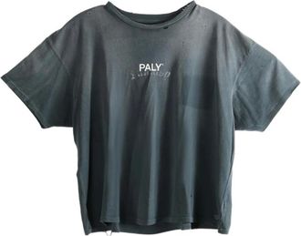 Paly Hollywood Homme, Tops, Gris, Taille: L American Dreamer T-shirt