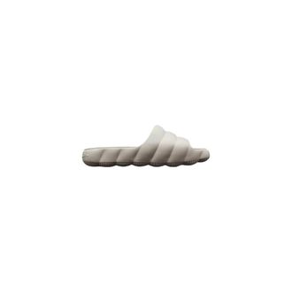 Moncler Gesteppte Offwhite Sommer-Sliders - - Shoes - Herren - Wei&szlig; - 39 EU
