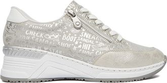 Rieker Sneakers Rieker N4316-90 Silberfarben