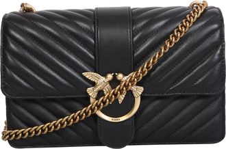 Pinko Pinko, Femme, Sacs, Noir, Taille: ONE Size Sacs &agrave; &eacute;paule