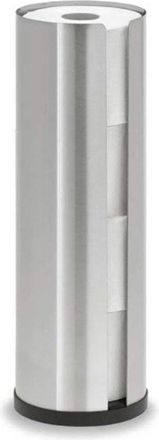 Blomus NEXIO- WC-Rollenhalter aus Edelstahl, exklusiver Toilettenpapierhalter mit Platz für bis zu 4 Rollen, modernes Badaccessoire ohne Montage (H / B / T: 