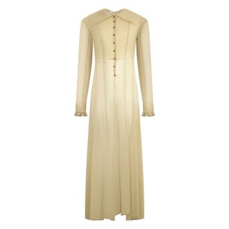 Philosophy di Lorenzo Serafini Robe &agrave; manches longues - Femme - Robes - Beige - Taille: 36 FR
