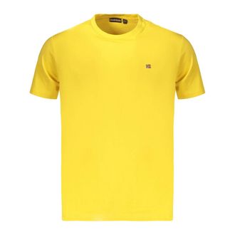 Napapijri Homme, Tops, Jaune, Taille: 2XL T-shirt &agrave; manches courtes