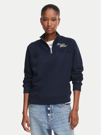 Tommy Hilfiger Sweatshirt WW0WW51878 Dunkelblau Regular Fit