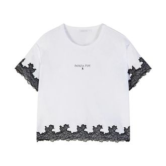 Patrizia Pepe T-Shirts - - Tops - Damen - Wei&szlig; - M