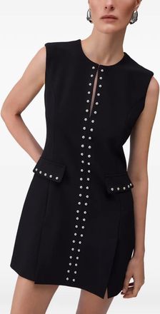 Liu Jo robe courte &agrave; d&eacute;tails de clous - Noir