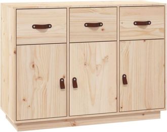 vidaXL vidaXL Buffet 100x40x75 cm Bois massif de pin