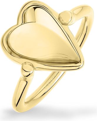 Liebeskind BERLIN Damenring - bicolor Silber/IP Gold - Gr. 54 - Edelstahl poliert - wasserfest & hautfreundlich