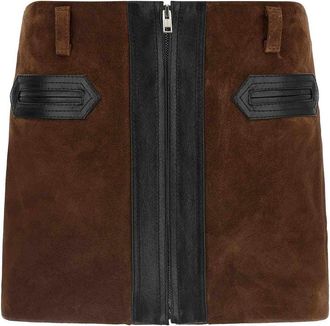 Marni Jupe En Cuir - Marron