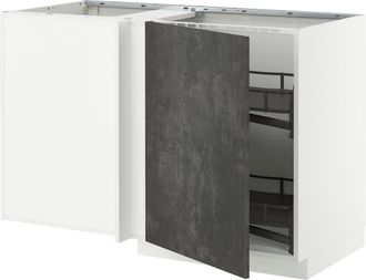 IKEA METOD Eckunterschrank ausziehb. Einricht