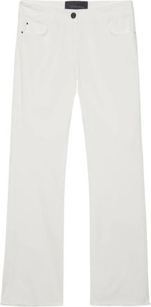 Elena Miro Femme, Pantalons, Blanc, Taille: 48 FR Pantalon Élégant Femme