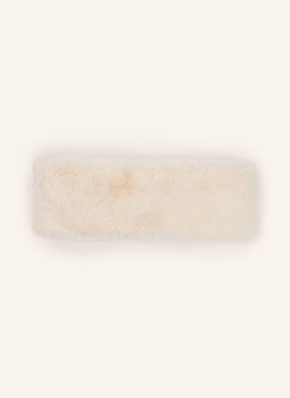 Darling Harbour Darling Harbour Stirnband Aus Kunstfell weiss