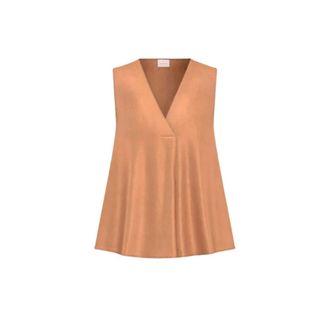 Marella Femme, Tops, Brun, Taille: 48 FR Top sans manches