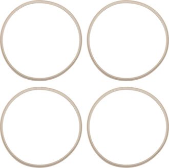 BESPORTBLE 4 Stück Dichtungen für Wasserflaschen, 8,5 cm (3,35 Zoll) Ersatz-Silikondichtungsringe für 1,2-Liter-Wasserflaschen (40 oz), auslaufsichere Deckeldich