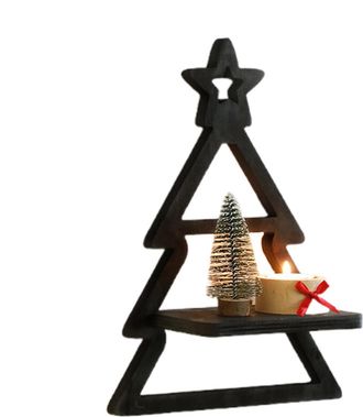 Generico Schwebende Weihnachtsregale, Weihnachtswandregal | Wandregale aus Holz - B&ouml;hmische schwebende Regale, Wandregal, Wanddekoration