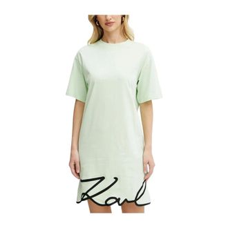 Karl Lagerfeld Vestido MC - Femme - Robes - Vert - Taille: 36 FR